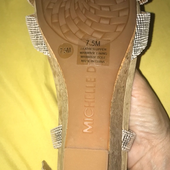 Michelle D | Shoes | Michelle D Wedge Sandal Size 75m | Poshmark